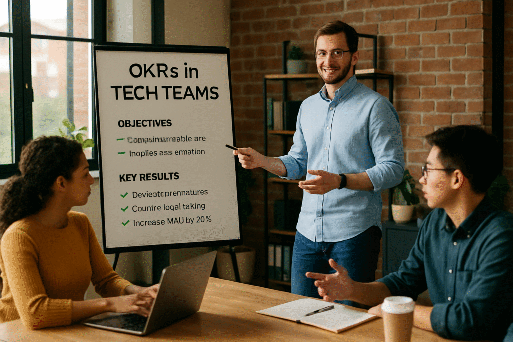 Using OKRs in tech teams - Grade Builder - Living Courses for life and ...
